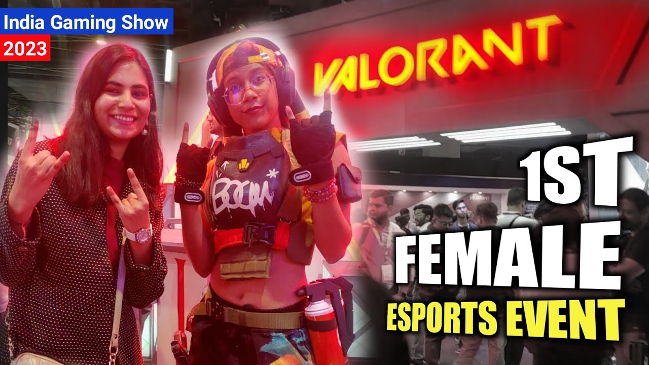 India's First All-Female Esports LAN Event|ndia Gaming Show 2023 VLOG ...