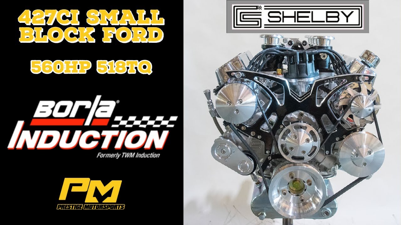 Paul's Shelby Stack Injected 427 Ford Dyno Testing at Prestige - 560HP ...