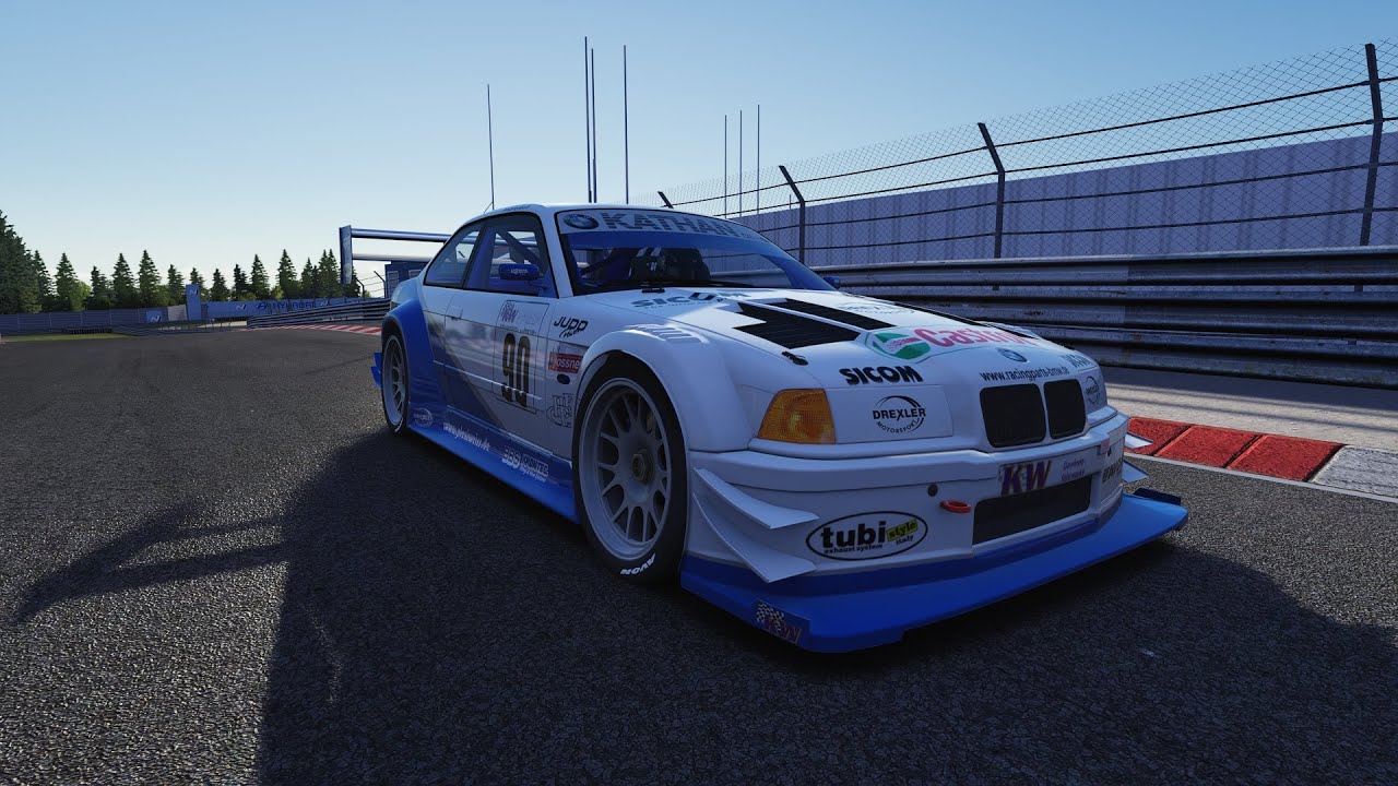 BMW 320 E36 V8 JUDD - Nürburgring - YouTube