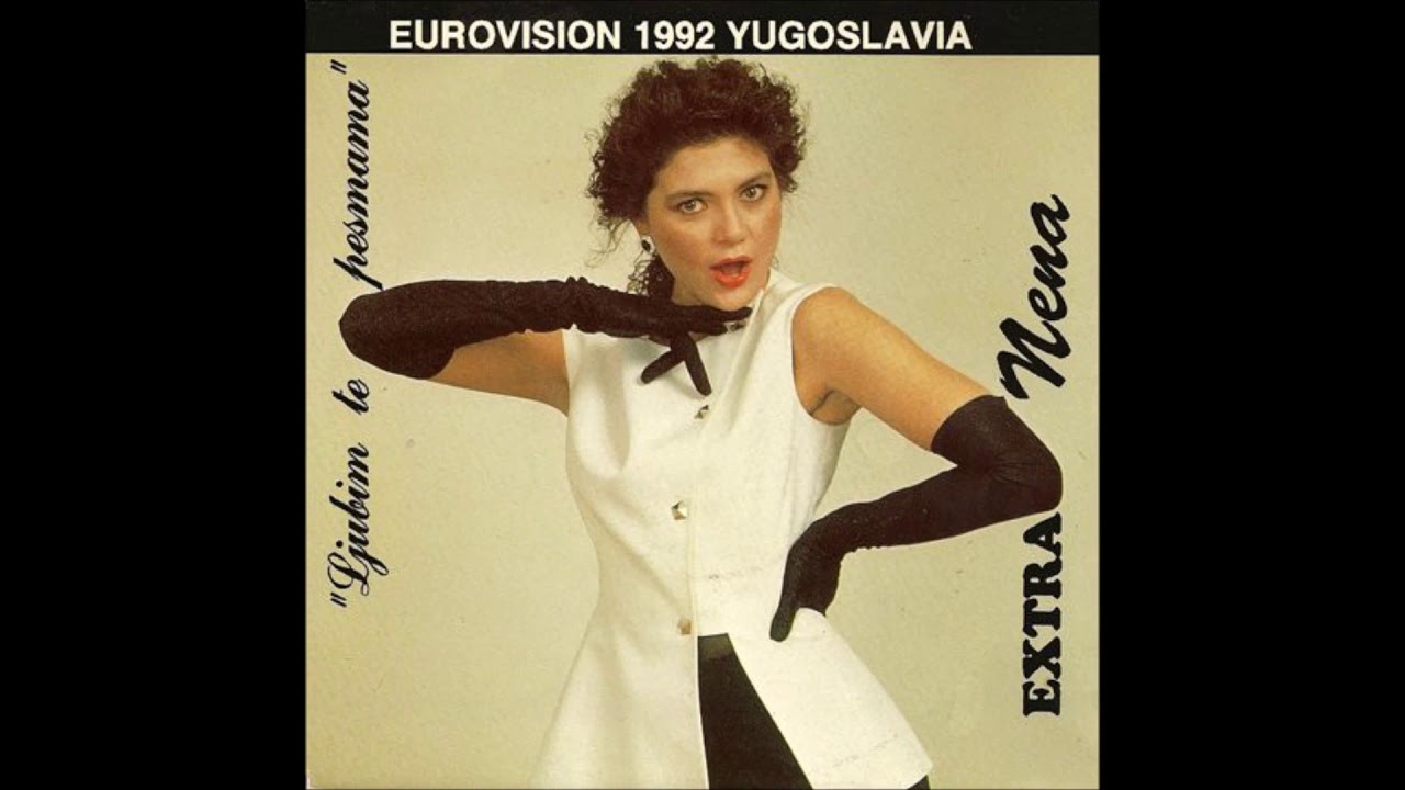 Extra Nena - Ljubim te pesmama (ESC 1992 Yugoslavia) - YouTube