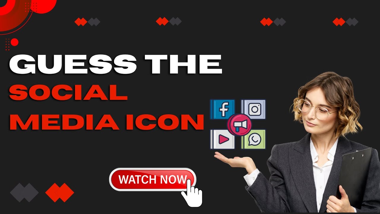 Guess the Social Media Icon, guess challenge, social media icon's ...
