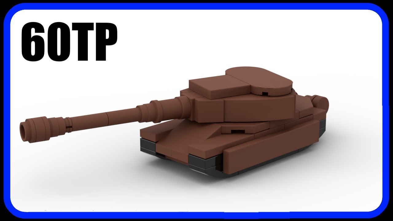 Лего мини танк 60TP Lewandowskiego // Lego mini tank 60TP ...
