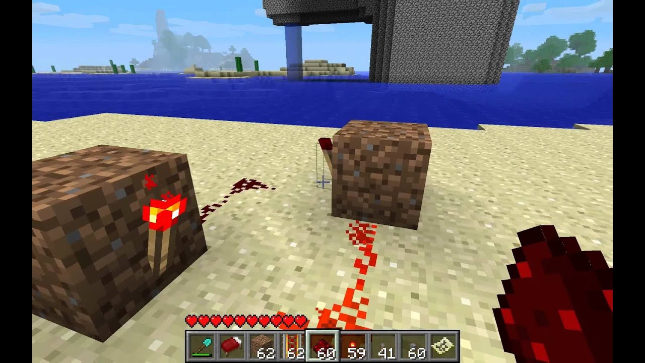 Minecraft Tutorial: Kleinen Speicher (RS-Latch) bauen - YouTube