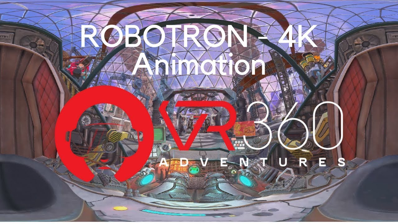 ROBOTRON 4K Ultra - 360° VR Animation Video - YouTube