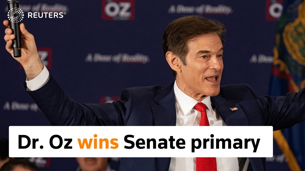 Dr. Oz prevails in Senate primary after recount - YouTube