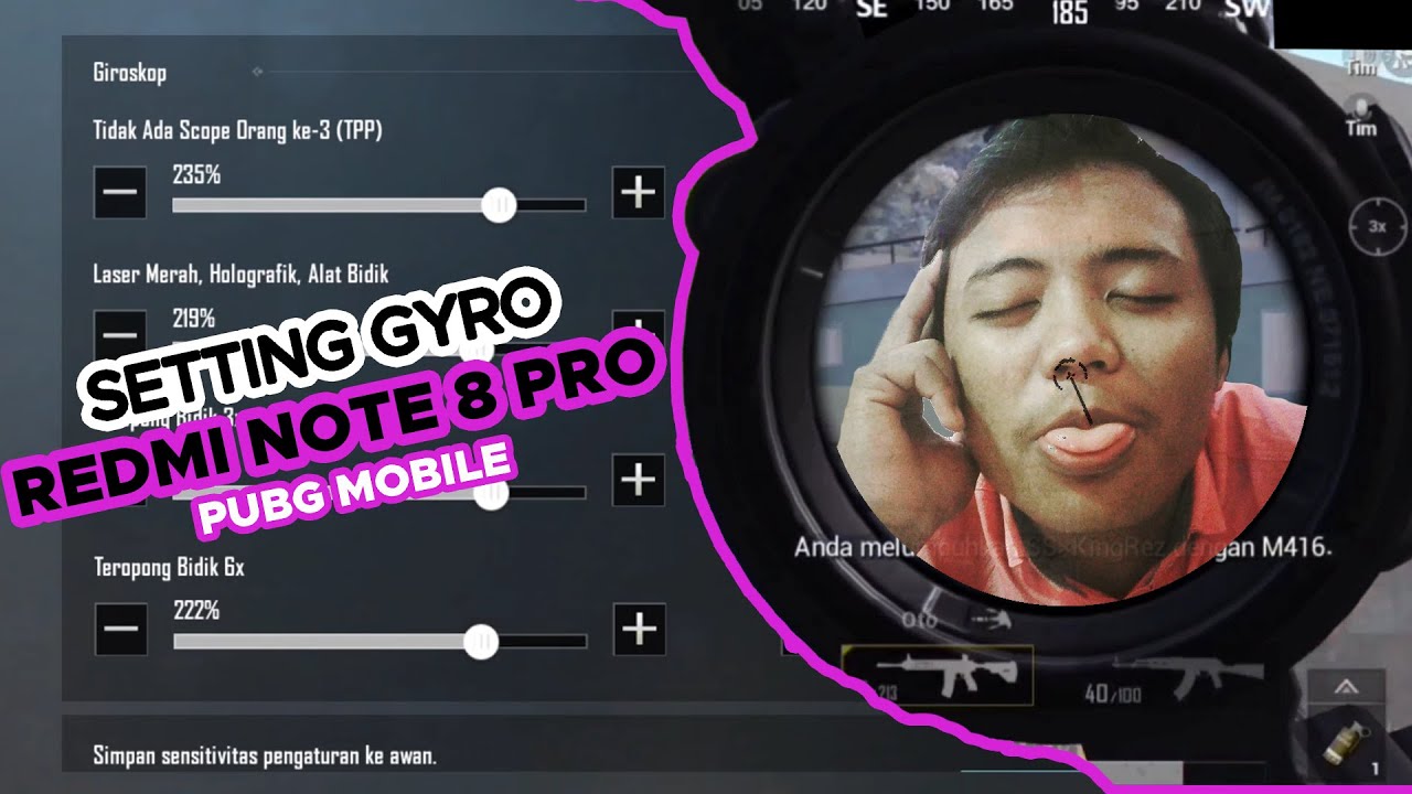 TEST DEVICE REDMI NOTE 8 PRO + SETTINGAN GYRO BARU !!! - YouTube