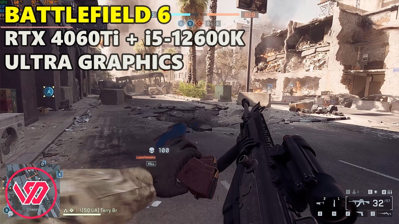 Battlefield 6 ULTRA Graphics | RTX 4060Ti + i5-12600K | #BF6 - YouTube