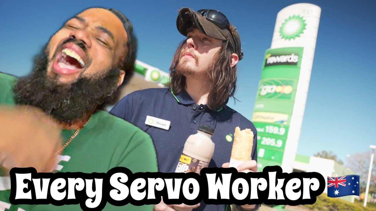 AMERICAN REACTS to Every Servo Worker Ever... | Garn. | AUSTRALIAN ...
