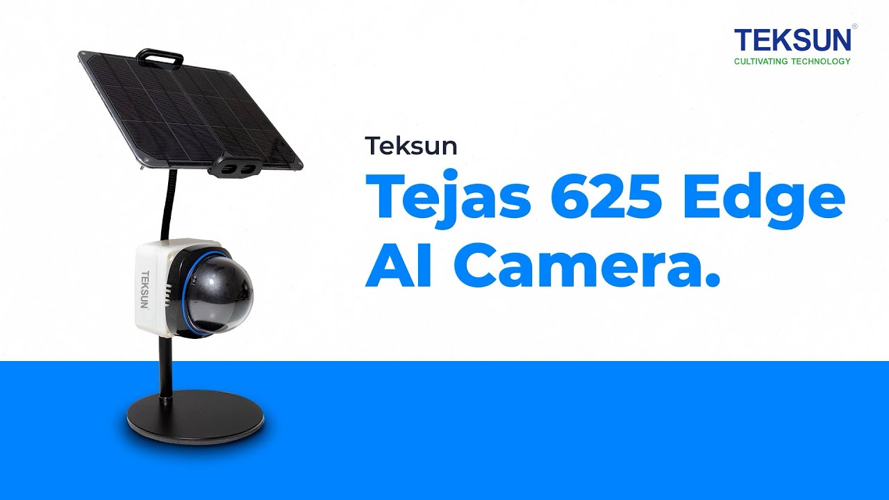 Teksun TEJAS 625 EDGE Artificial Intelligence Solar Powered Smart ...