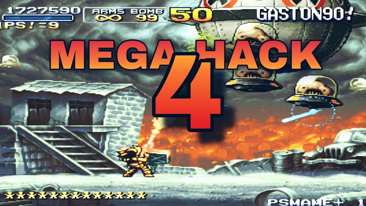 metal slug x MEGA HACK V4 - YouTube
