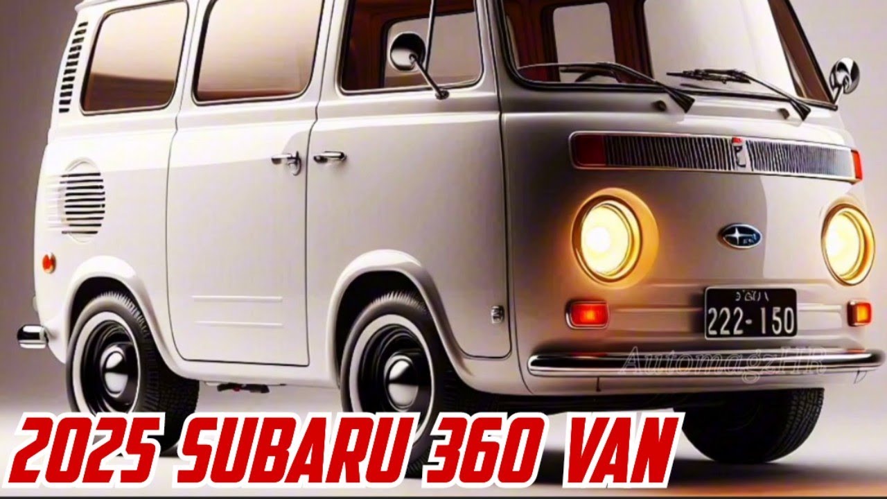 You'll Be Surprised! 2025 Subaru 360 Van Is Finally Here - YouTube