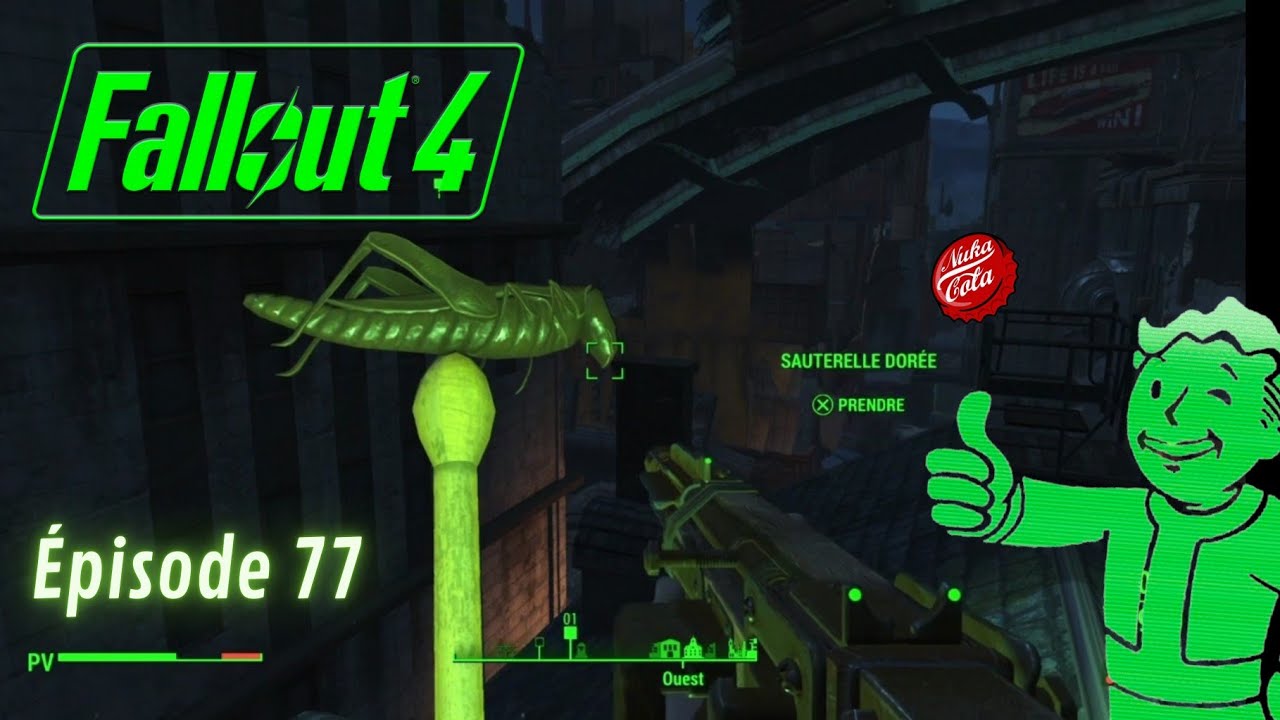 Fallout 4 Épisode 77 La Sauterelle Dorée et Jack Cabot ? - YouTube