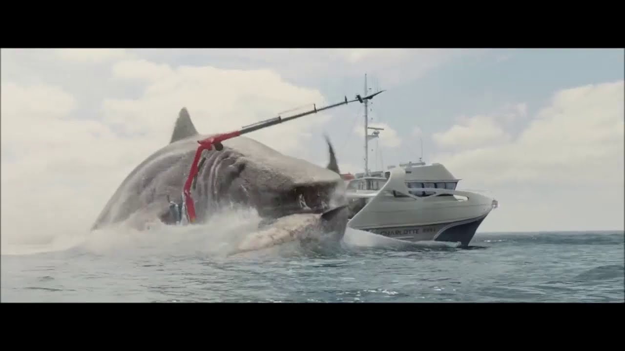 The Meg: All Explosions & Destruction Scenes - YouTube