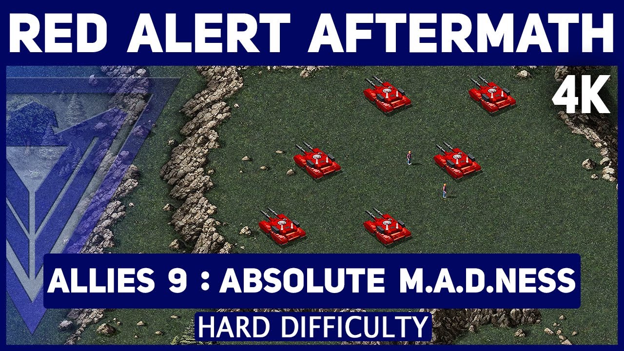 Red Alert Aftermath Remastered 4K - Allies Mission 9: Absolute M.A.D ...