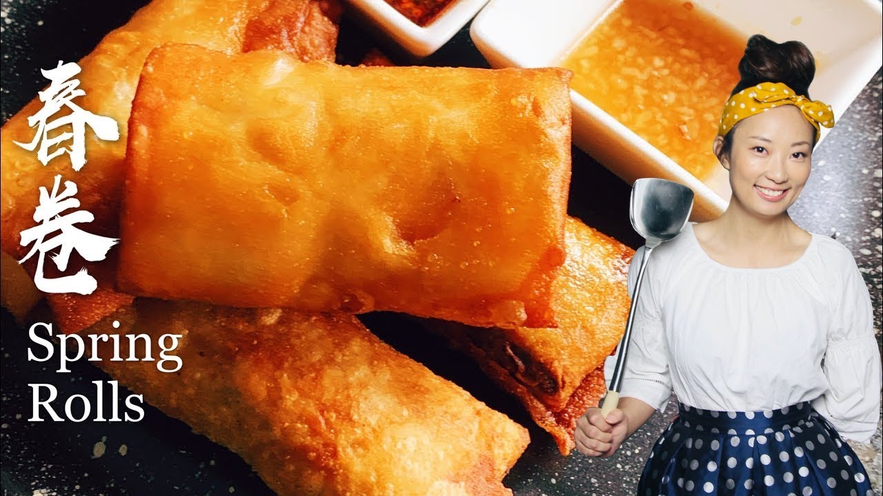 【Viv's Yummytown】Chinese Spring Rolls Explained | Popiah Wrapper from ...