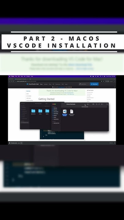Mastering VS Code: Part 2 - MacOS Installation Guide! #visualstudiocode #codewithmayur - YouTube