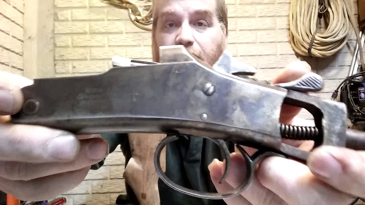Victor ejector 80 year old 20 gauge single shot - YouTube