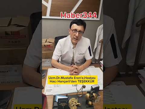 #üroloji Uzmanı #doktor Mustafa Eren'e, Hastası Hacı Hançerli 'den TEŞEKKÜR #keşfet #şifa #teşekkür