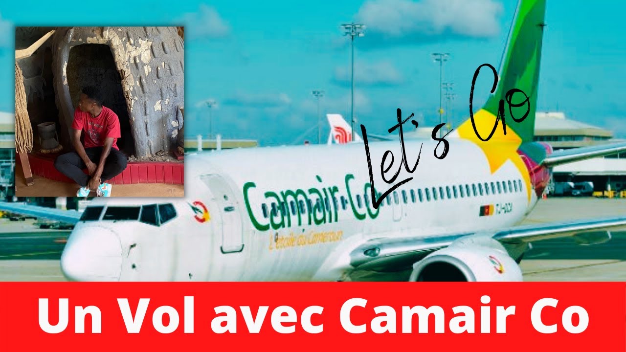 Un Vol avec Camair Co. Cameroun air lines Douala Yaounde Bafoussam ...