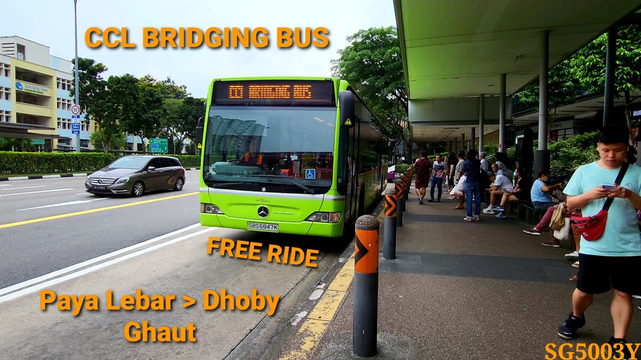 SBST Bus Services CCL FREE BRIDGING BUS [Mercedes-Benz 0530 Citaro ...