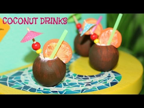 DIY Coconut Drinks - YouTube