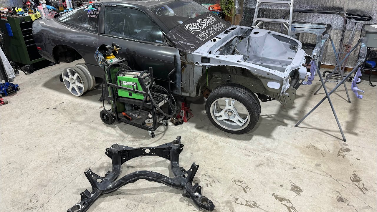ACCIDENTALLY MESSED UP MY REAR SUBFRAME CAN WE FIX IT? - YouTube