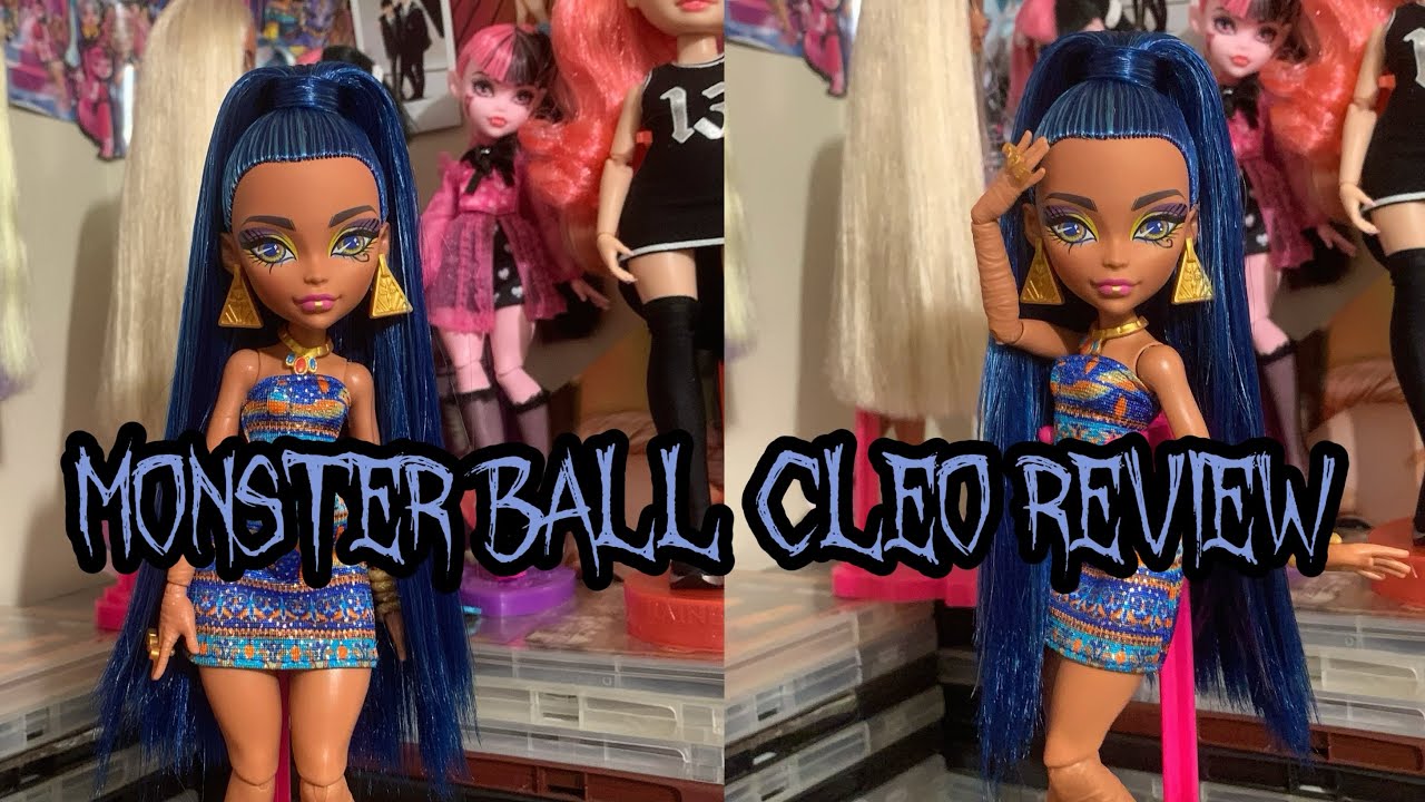 monster high monster ball cleo de nile doll review - YouTube