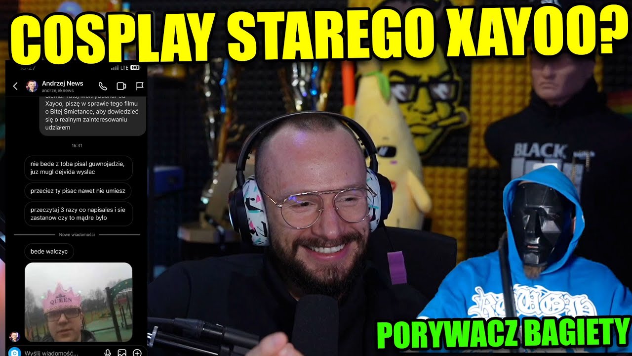 XAYOO HALLOWEENOWY STRIM, BAGIETA UKRYWA SIĘ PRZED DZIEĆMI, NOWY KOMP ...
