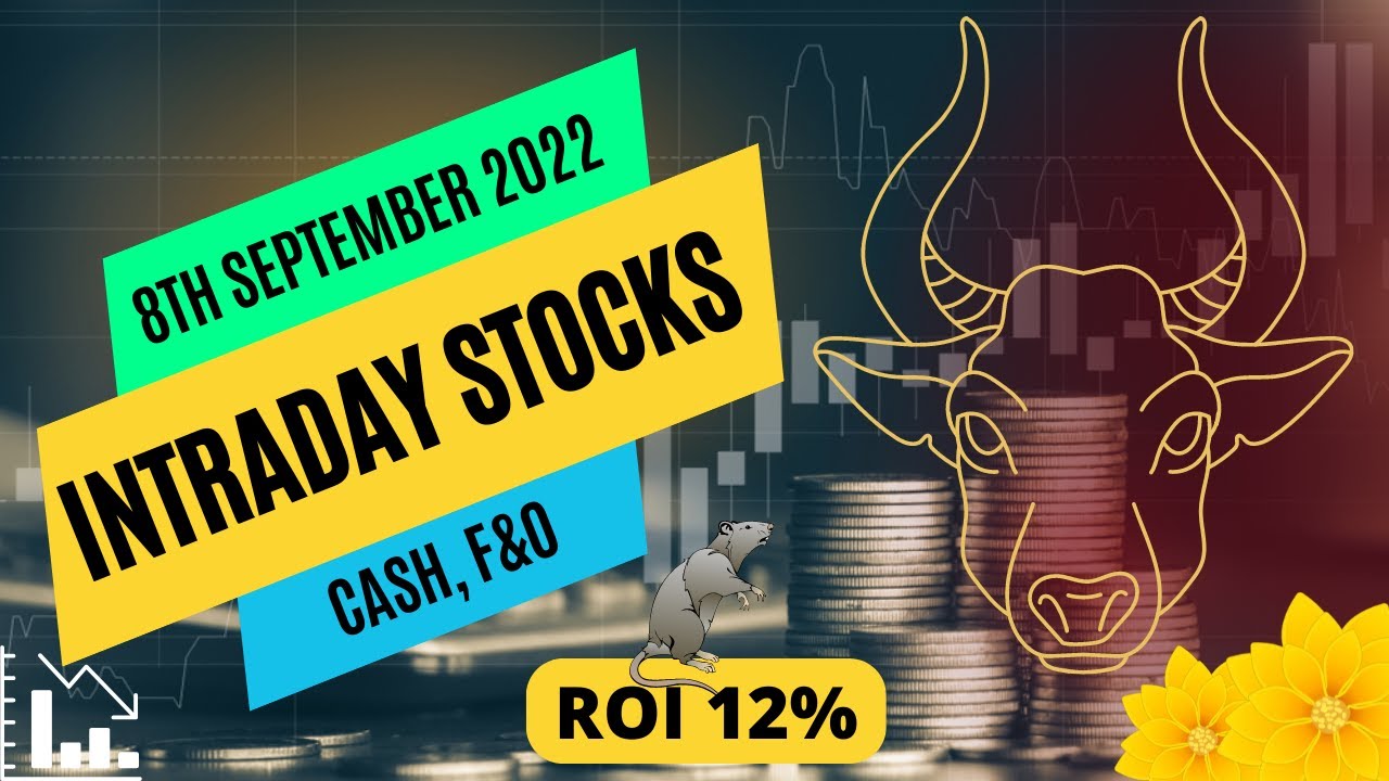 Best Intraday Stocks 8th September 2022 Stocks To Buy Tomorrow