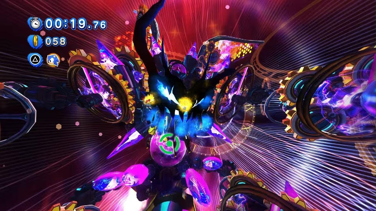 SONIC X SHADOW GENERATIONS ~ Time Eater NO DAMAGE (with His World ...