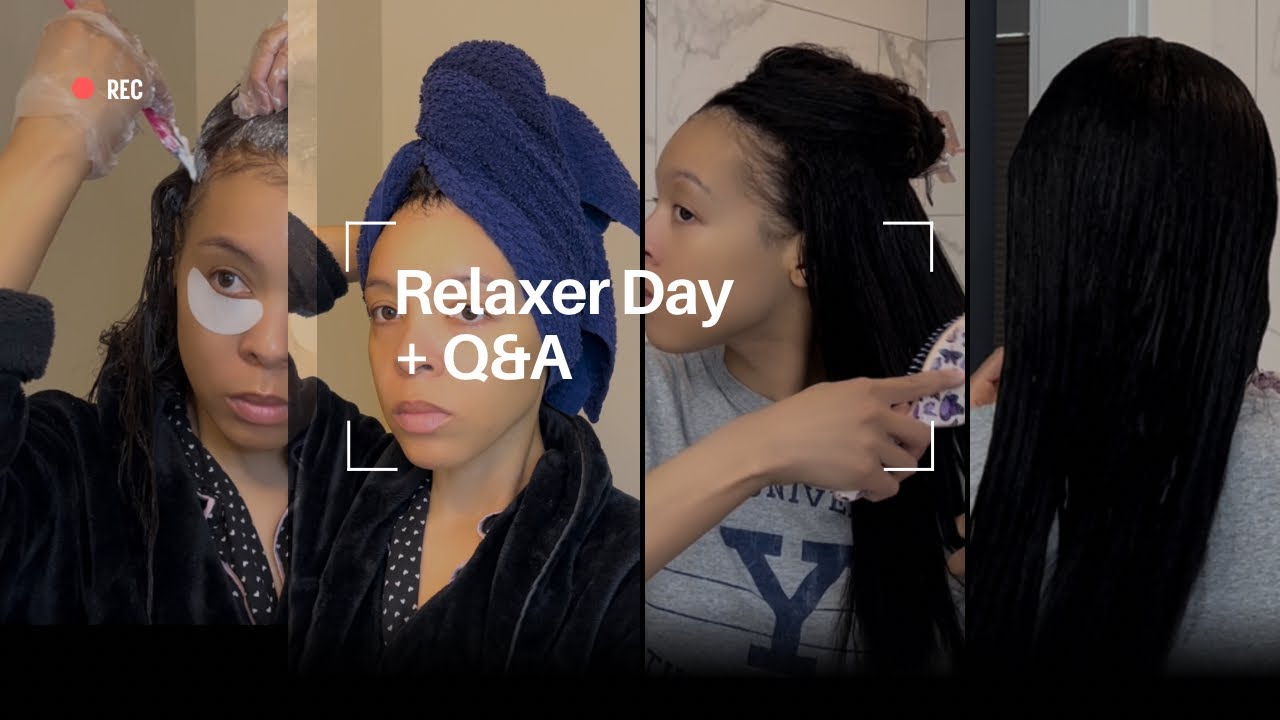 Detailed Relaxer Day + Answering My Most Asked Relaxer Questions (Part1 ...
