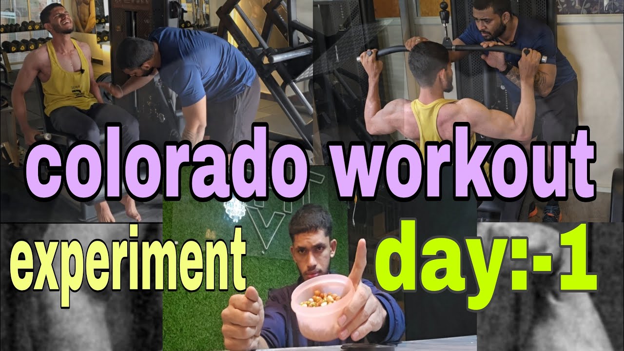 Colorado workout experiment day 1🏋️😮💪 - YouTube