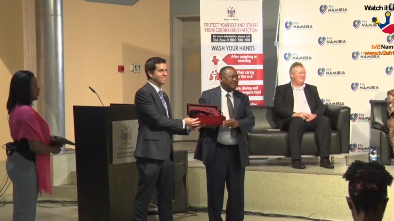 Donations handover in support of "COVID-19" - YouTube