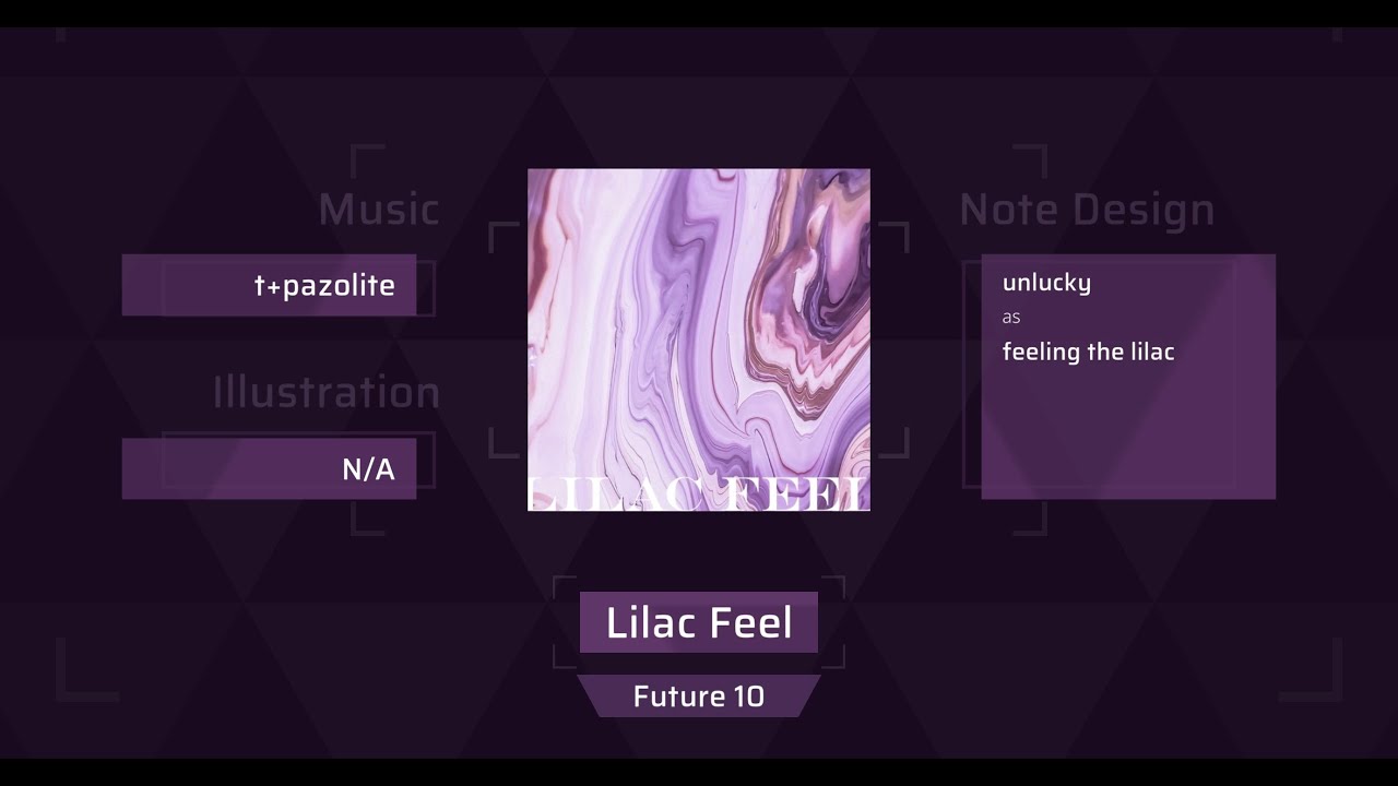 [Arcaea Fanmade] Lilac Feel (Future 10?) - YouTube