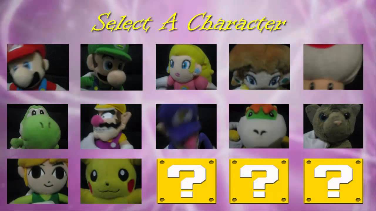 Character Select Ver. 1 - Mario Plush Party Vester Land Tour - YouTube