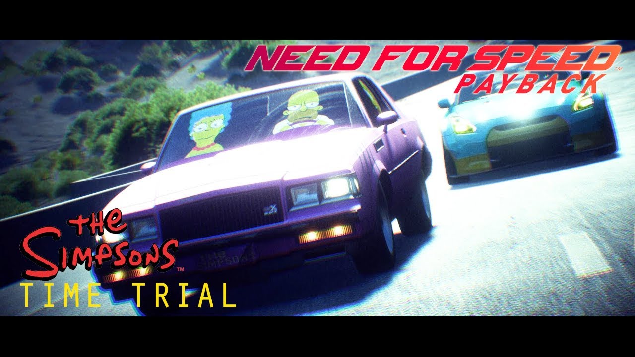 Need for Speed: Payback - Time Trail "The Simpsons Edition" - YouTube
