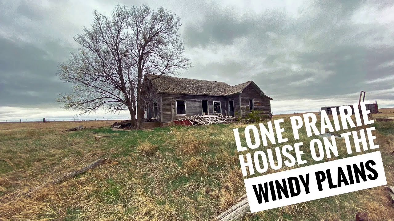 Lone Prairie House on the Windy Plains - YouTube