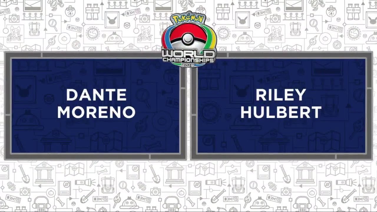 Swiss R5: Dante Moreno Vs Riley Hubert-Pokemon World Championships 2019 ...