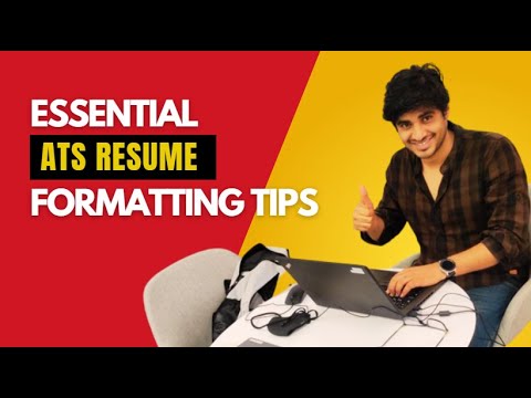 Essential ATS Resume Formatting Tips - YouTube