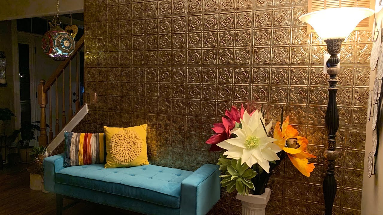 Nasrin's DIY | How to install decorative wall plates - YouTube