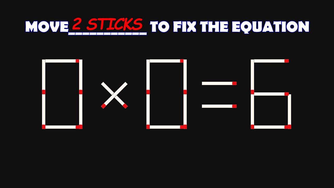 Logic Puzzles with Matchsticks-30 | Matchstick Logic Puzzles ...
