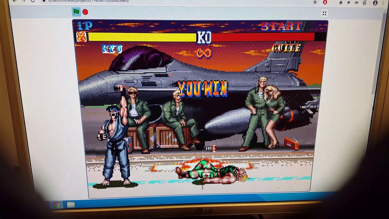 Street Fighter II Scratch Ryu Hoshi Full Gameplay - YouTube