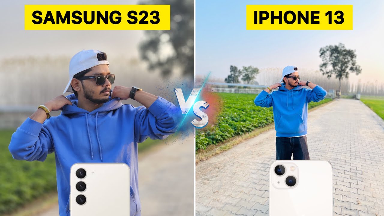 iPhone 13 vs Samsung s23 camera comparison in 2025 | detail camera test ...