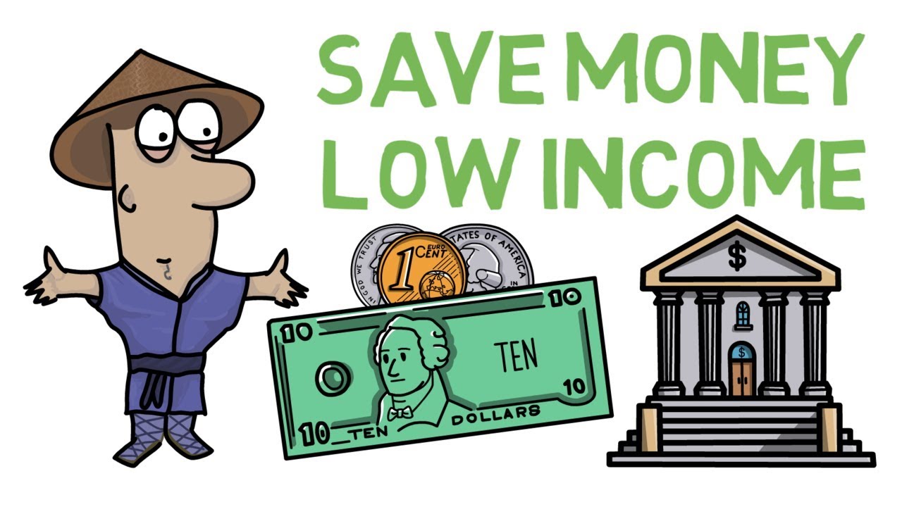 How to Save Money on a Low Income - YouTube
