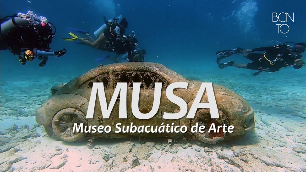 MÉXICO 4 - Bucear en el Museo bajo el agua de Cancún - YouTube