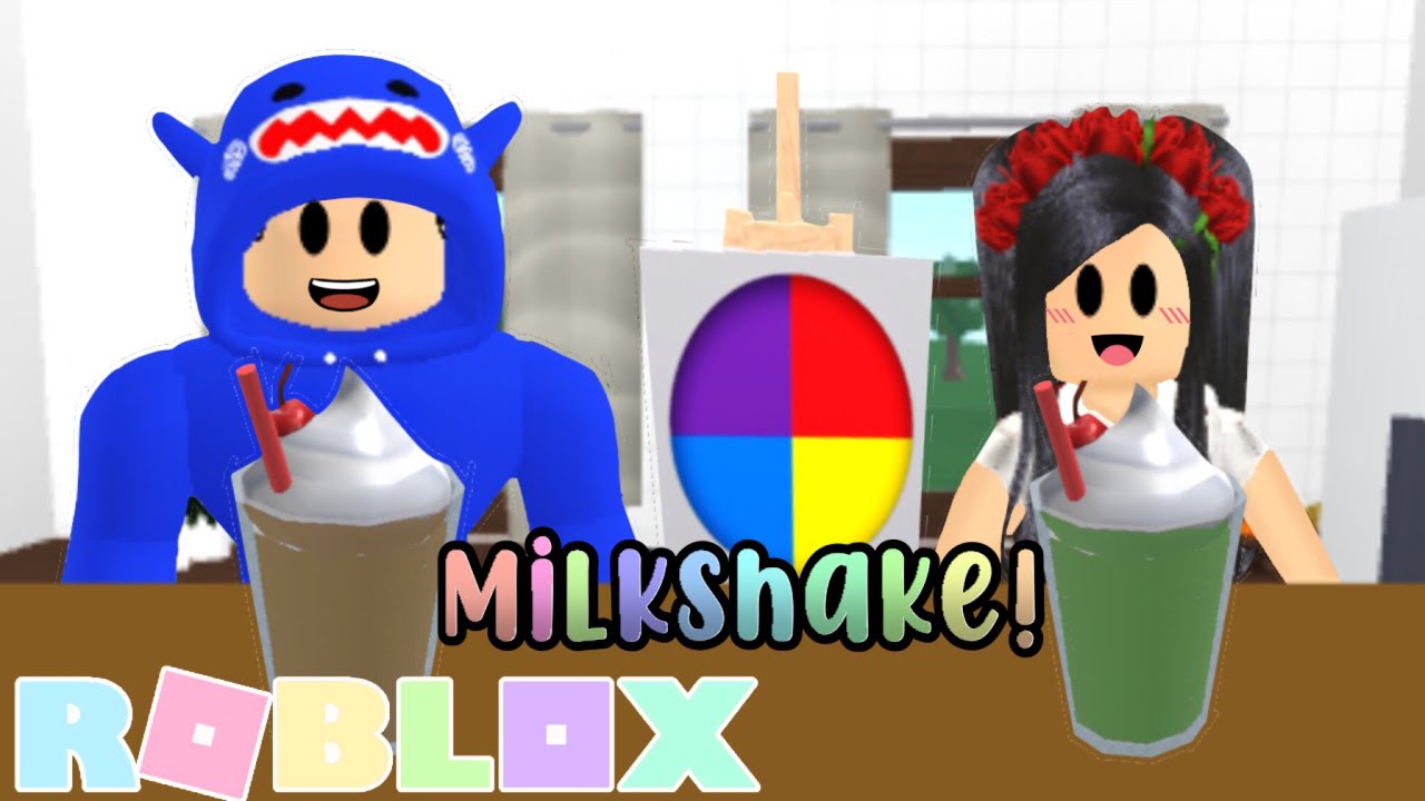 The Mystery Wheel of Milkshake Challenge! ( Roblox Bloxburg Challenge ...