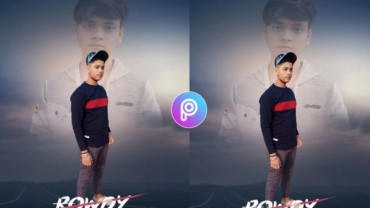 Dual photo editing | picsart photo editing new | Esay trick | Picsart ...