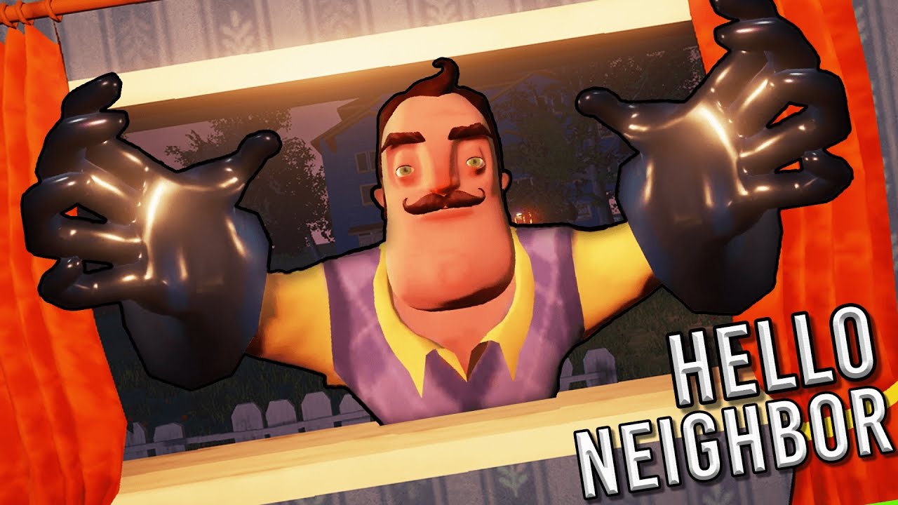 Hello Neighbour - NEIGHBOR INVADES MY HOUSE! (Let's Play Hello Neighbor ...
