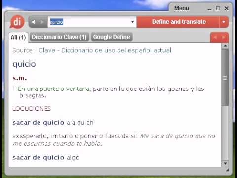 Definición de quicio - YouTube