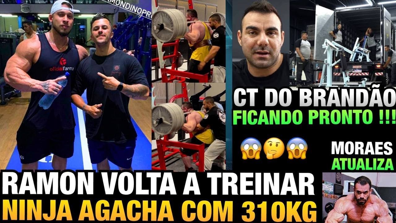 RAMON APARECE GIGANTE E DE VOLTA AOS TREINOS - BRANDÃO FINALIZANDO NOVO ...